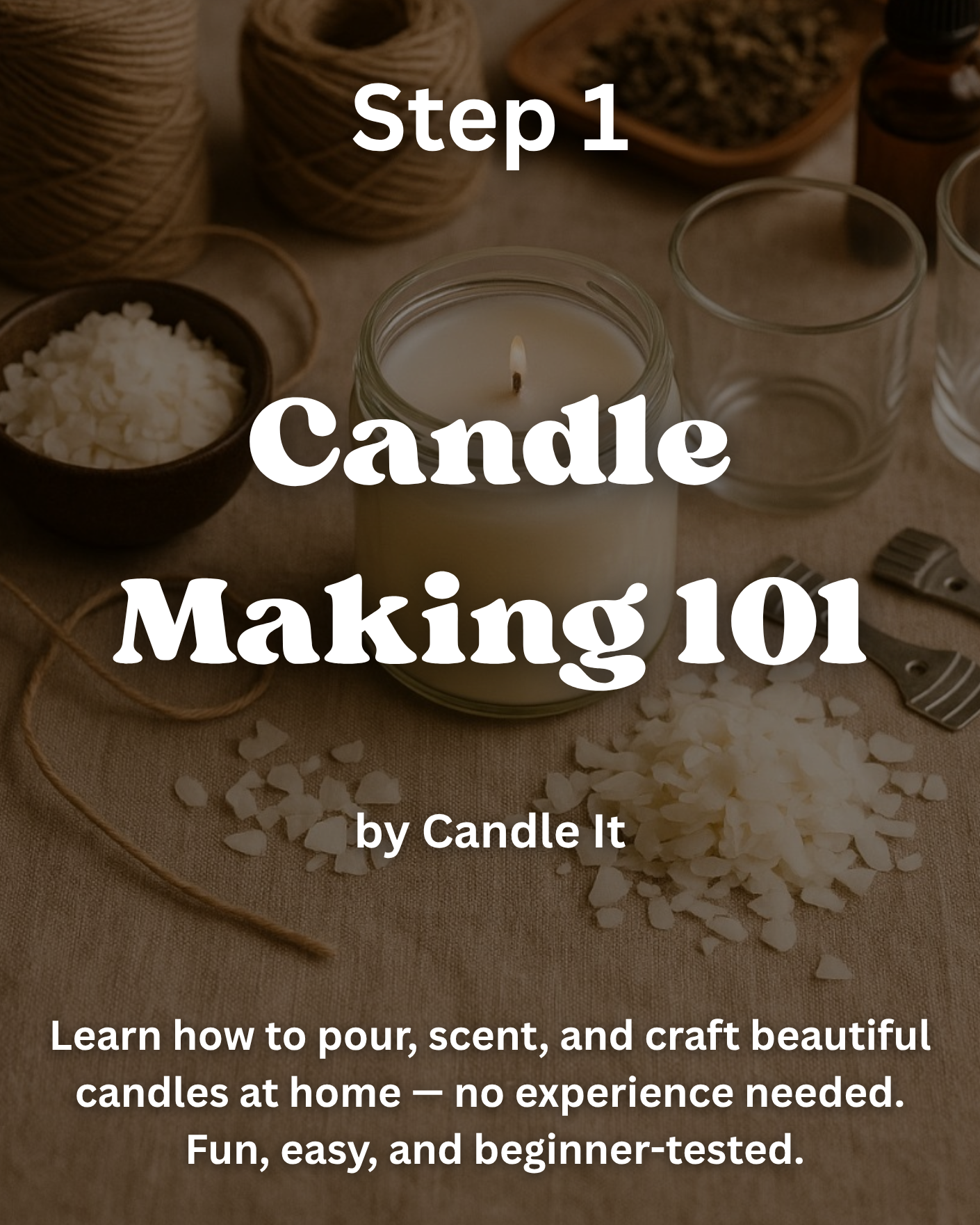 [Step 1] Candle Making Guide 101 – Candleit